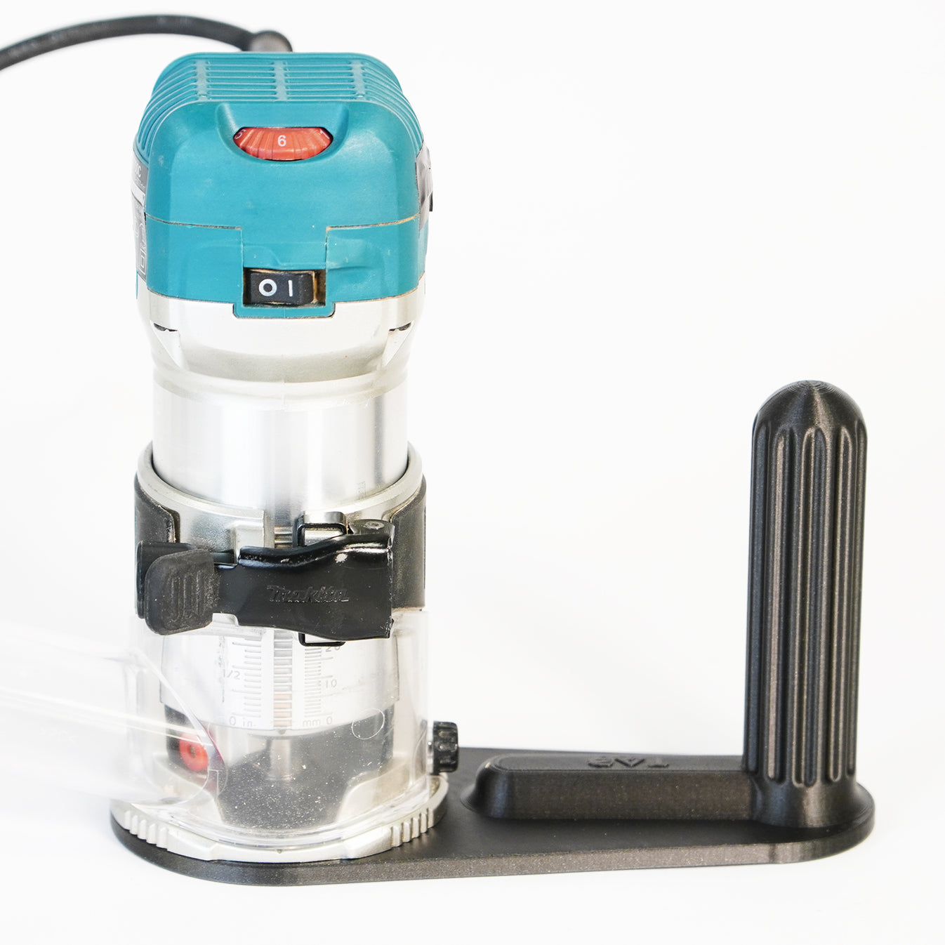 Fräsplatte mit Griff für Makita, Katsu u. Anesty Fräse – Tabs Workbench