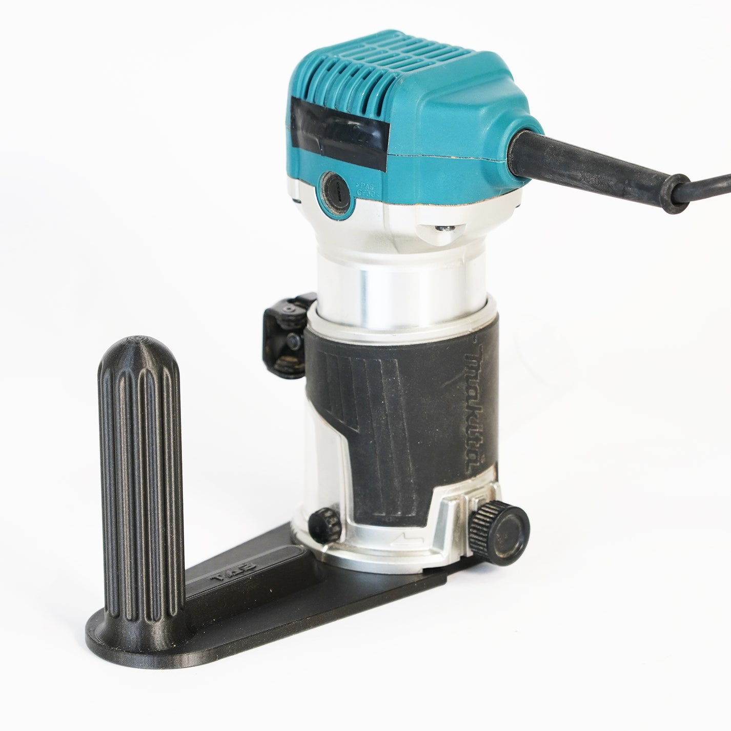 Fräsplatte mit Griff für Makita, Katsu u. Anesty Fräse – Tabs Workbench