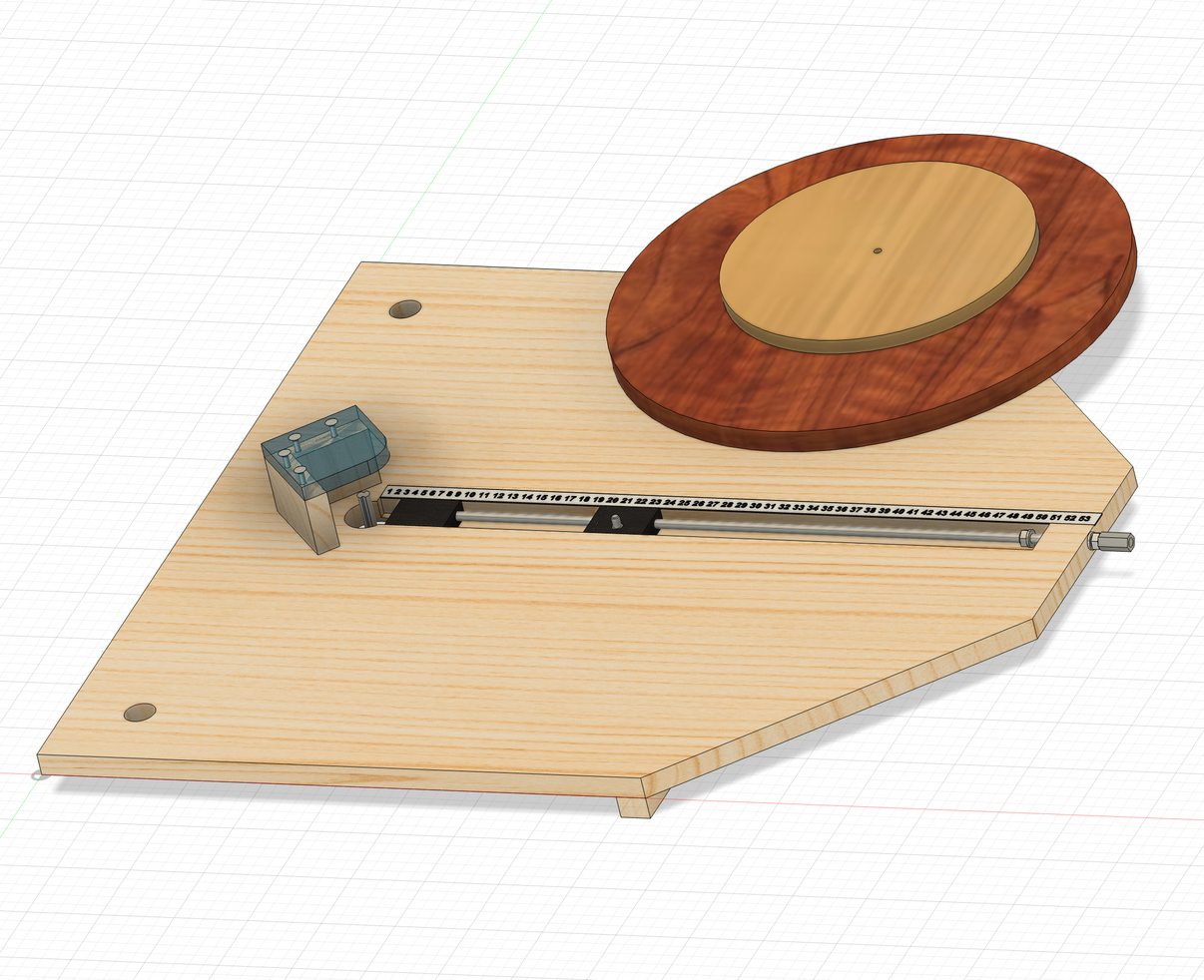 Bauanleitung - Vorrichtung Kreise fräsen mit Frästisch – Tabs Workbench