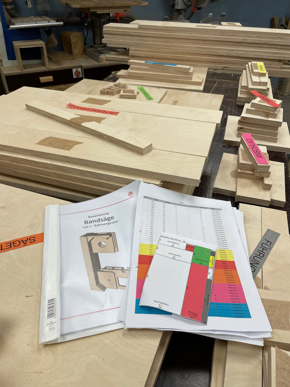 Schnittpläne für die Lets Bastel Bandsäge – Tabs Workbench